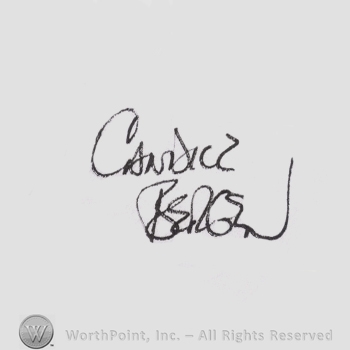 Mark with Signature: Candice Bergen. | #561961