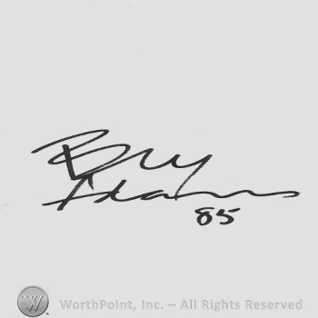 Mark with Signature: Bryan Adams. | #561986