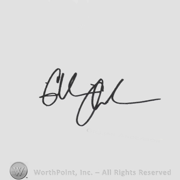 Mark with Signature: Gillian Anderson. | #562009