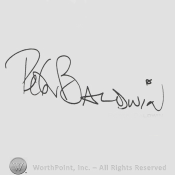 Mark with Signature: Peter Baldwin. | #562052