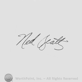 Mark with Signature: Ned Beatty. | #562073