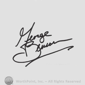 Mark with Signature: George Benson. | #562083
