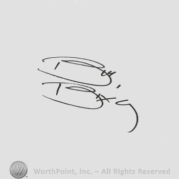 Mark with Signature: Bill Bixby. | #562097