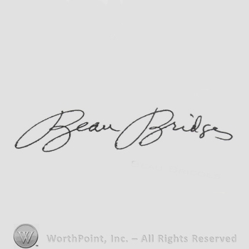 Mark with Signature: Beau Bridges. | #562133