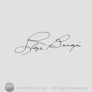 Mark with Signature: Lloyd Bridges. | #562135