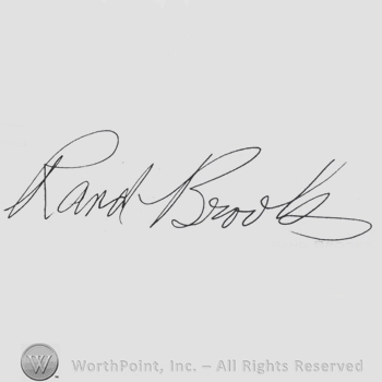 Mark with Signature: Rand Brooks. | #562141