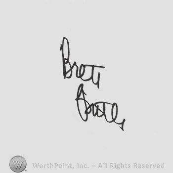Mark with Signature: Brett Butler. | #562160