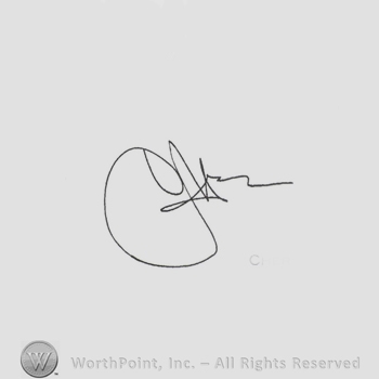 Mark with Signature: Cher. | #562197