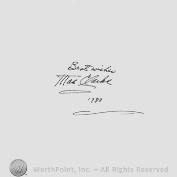 Mark with Signature: Mae Clarke. | #562202