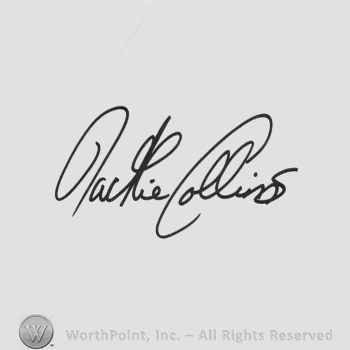Mark with Signature: Jackie Collins. | #562216