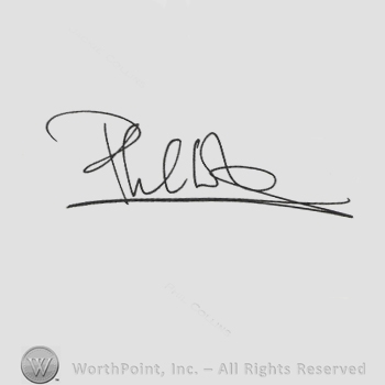 Mark with Signature: Phil Collins. | #562219