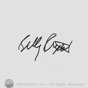 Mark with Signature: Billy Crystal. | #562246