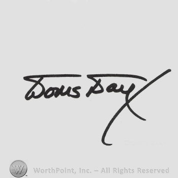 Mark with Signature: Doris Day. | #562270