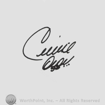 Mark with Signature: Celine Dion. | #562295