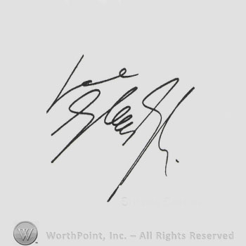 Mark with Signature: Sheena Easton. | #562327