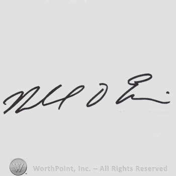 Mark with Signature: Michael Eisner. | #562338