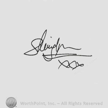 Mark with Signature: Sherilyn Fenn. | #562361