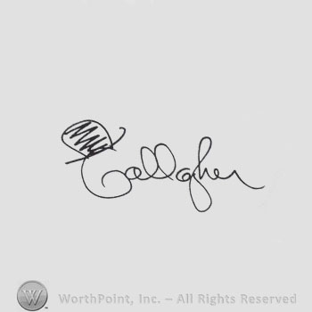 Mark with Signature: Gallagher. | #562393