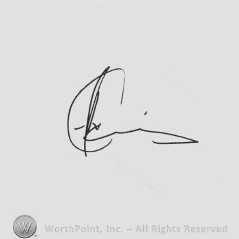 Mark with Signature: Andy Garcia. | #562395