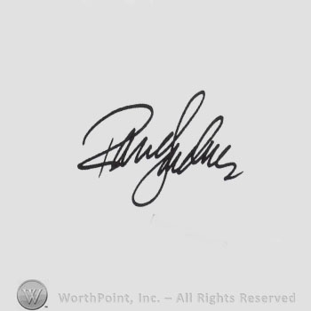 Mark with Signature: Randy Gardner. | #562397