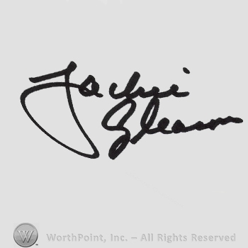 Mark with Signature: Jackie Gleason. | #562421