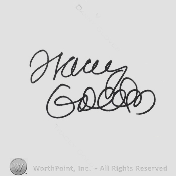 Mark with Signature: Tracey Gold. | #562926