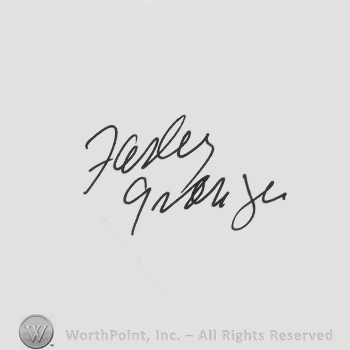 Mark with Signature: Farley Granger. | #562936