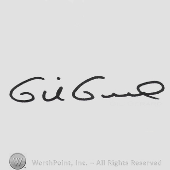 Mark with Signature: Gil Gerard. | #562942
