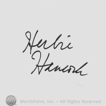 Mark with Signature: Herbie Hancock. | #562966