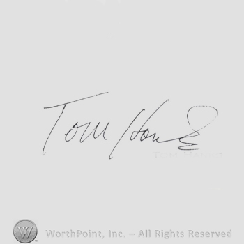 Mark with Signature: Tom Hanks. | #562967