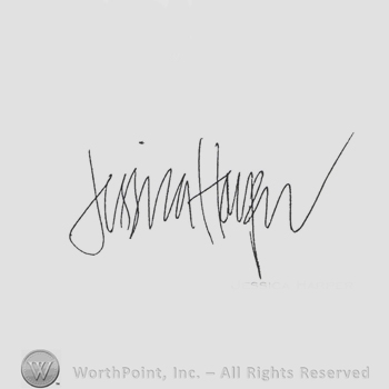 Mark with Signature: Jessica Harper. | #562970