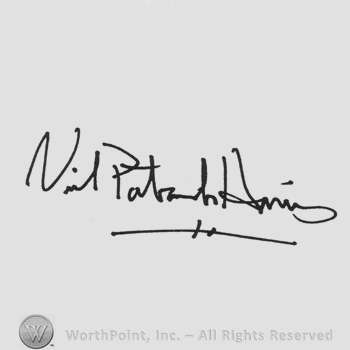 Mark with Signature: Neil Patrick Harris. | #562975