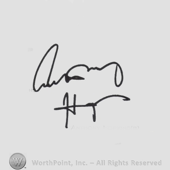 Mark with Signature: Anthony Hopkins. | #563011