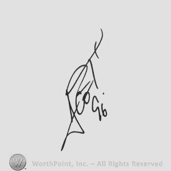 Mark with Signature: Ice T. | #563022