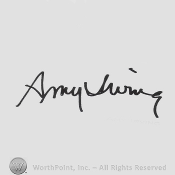 Mark with Signature: Amy Irving. | #563026