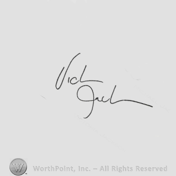 Mark with Signature: Victoria Jackson. | #563031