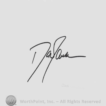 Mark with Signature: Dan Jansen. | #563038
