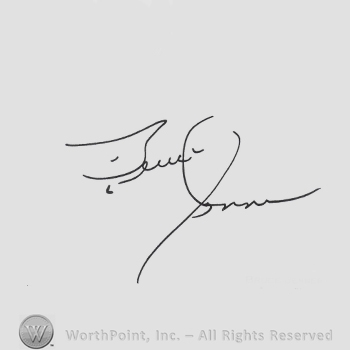 Mark with Signature: Bruce Jenner. | #563040