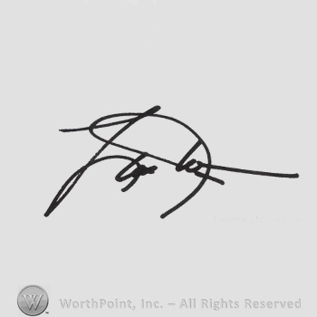 Mark with Signature: Laura Johnson. | #563045