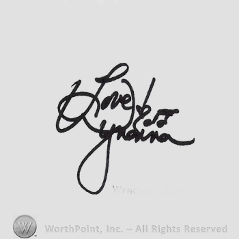 Mark with Signature: Wynonna Judd. | #563056