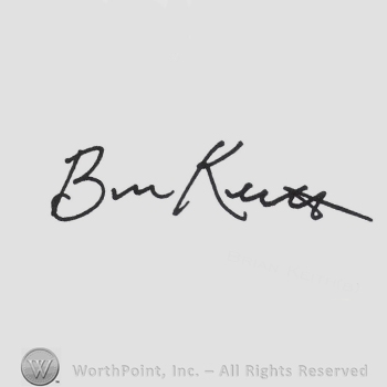 Mark with Signature: Brian Keith. | #563068