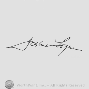 Mark with Signature: Josh Logan. | #563145