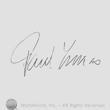 Mark with Signature: Paul Lukas. | #563154