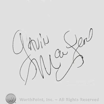 Mark with Signature: Gavin MacLeod. | #563162