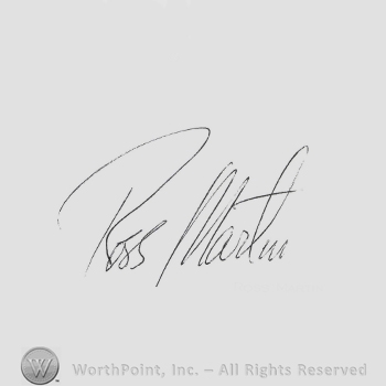 Mark with Signature: Ross Martin. | #563183