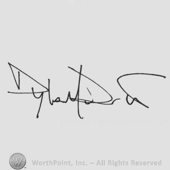 Mark with Signature: Dylan McDermott. | #563202