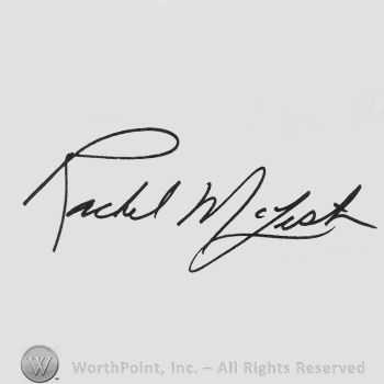 Mark with Signature: Rachel McLish. | #563211