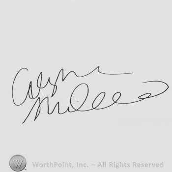Mark with Signature: Alyssa Milano. | #563222