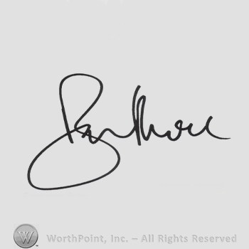 Mark with Signature: Roger Moore. | #563243