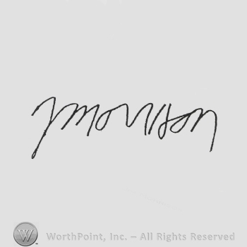 Mark with Signature: Jim Morrison. | #563248